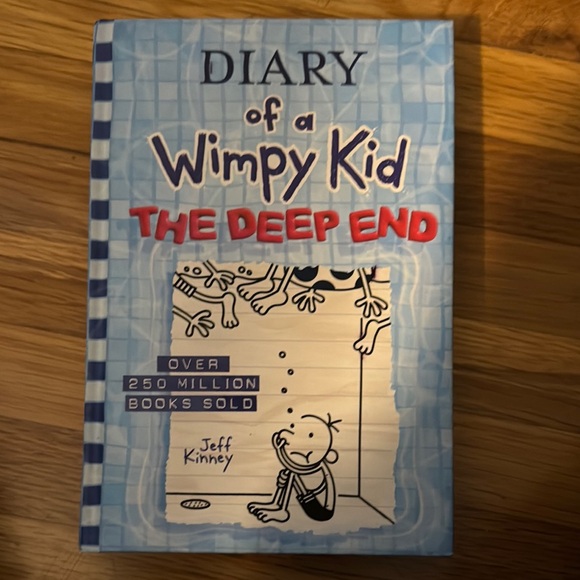 Other | Diary Of A Wimpy Kid The Deep End Blue Cover 15 | Poshmark